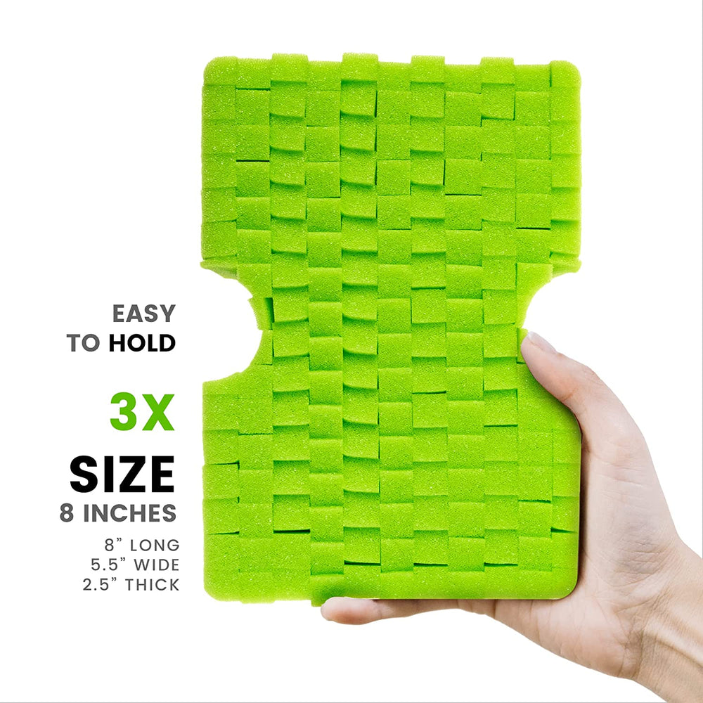 Premium Foam Jumbo Sponge – Cross Cut